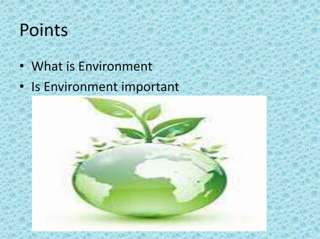 SAVE ENVIRONMENT | PPTX | Environment | Science