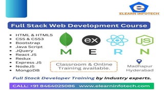 Full stack Course in Hyderabad with projects | PPTX