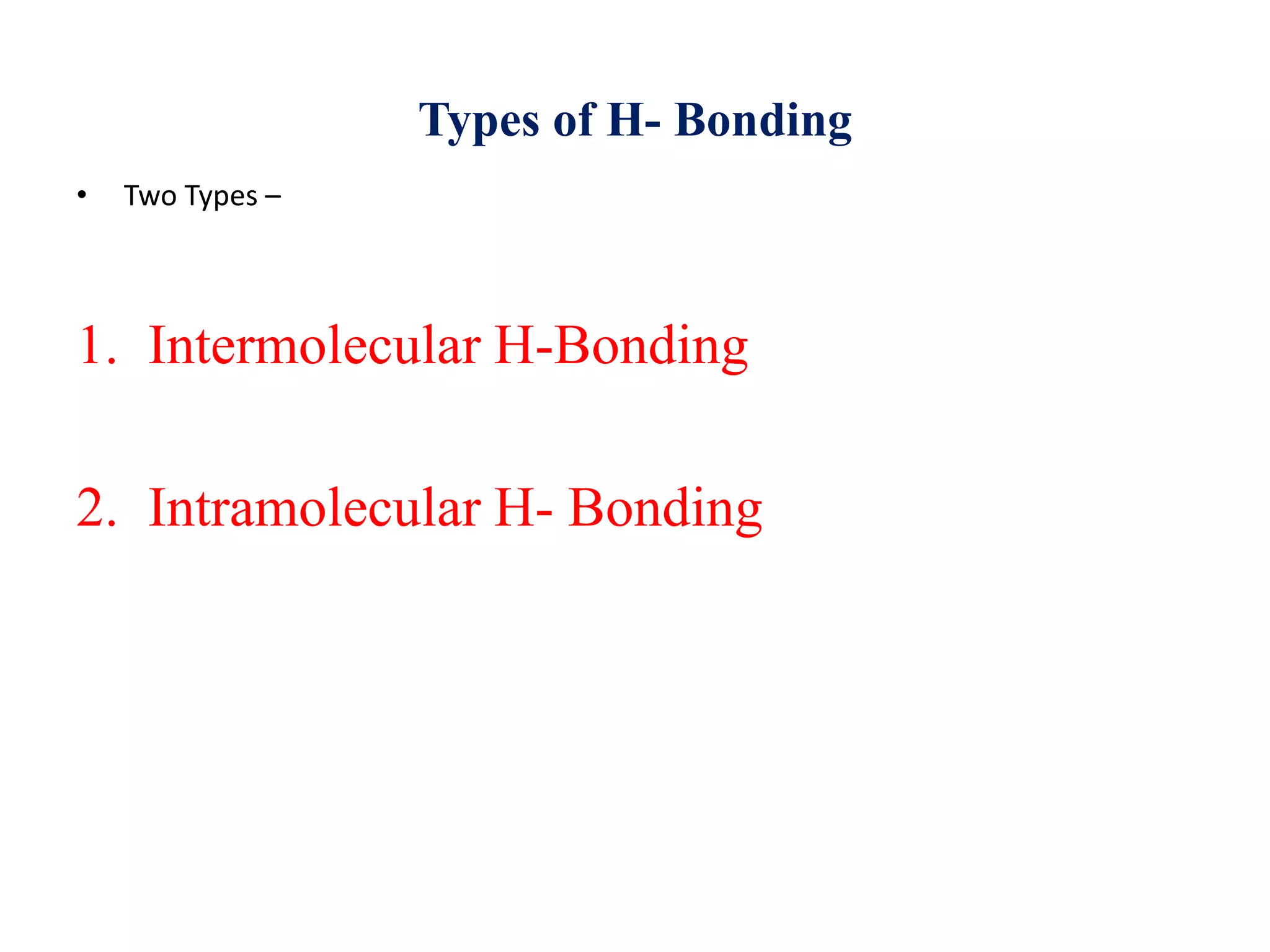 B. Sc Sem IV Hydrogen Bonding | PPT