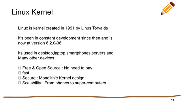 linux boot process ,kernal and file system | PPT