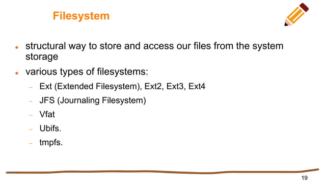 linux boot process ,kernal and file system | PPT