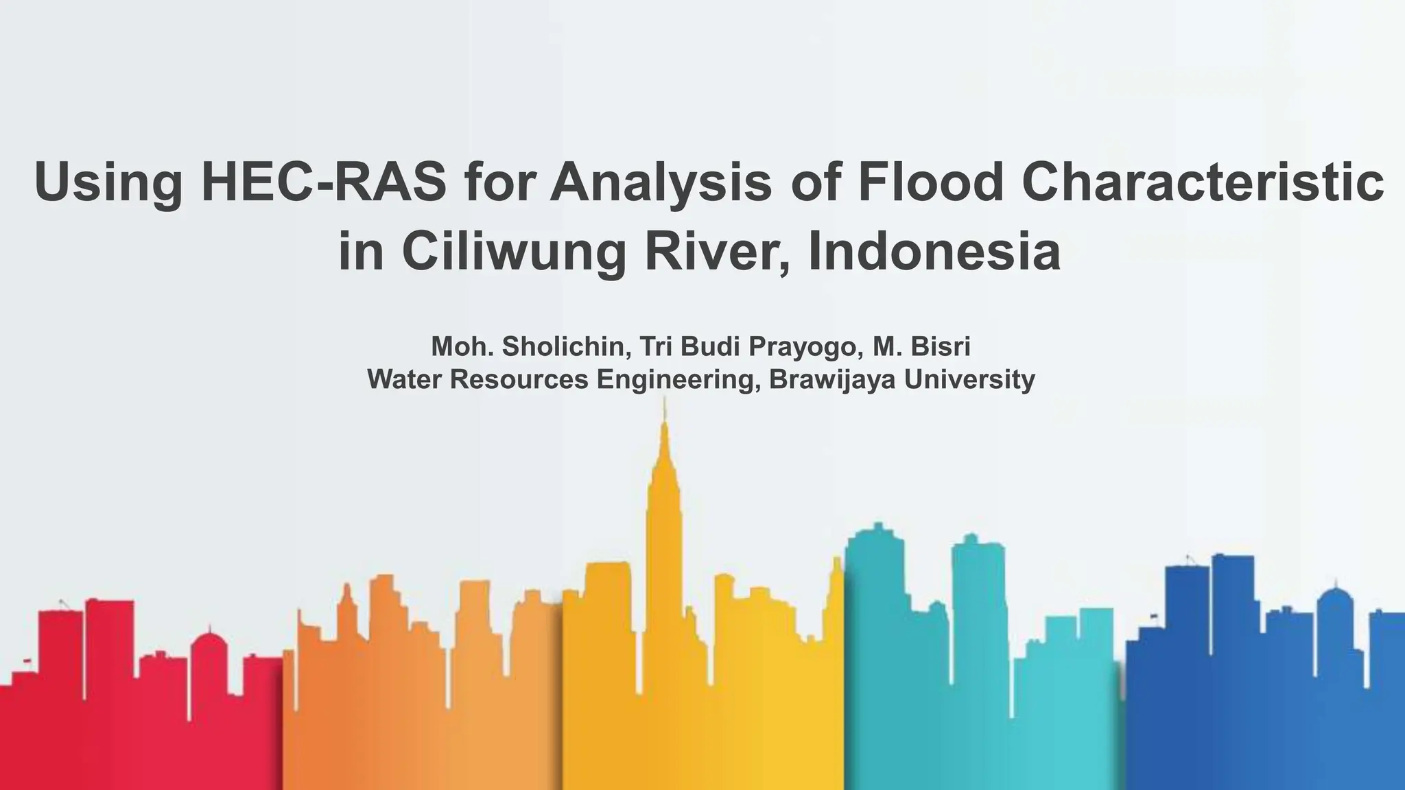 Using Hec Ras For Analysus of Flood Characteristic | PPT