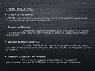 ppt (1).pptx for corba common object resource broker | PPT
