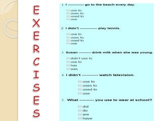 Use of Used to - Simple Past - Past Habits | PPTX