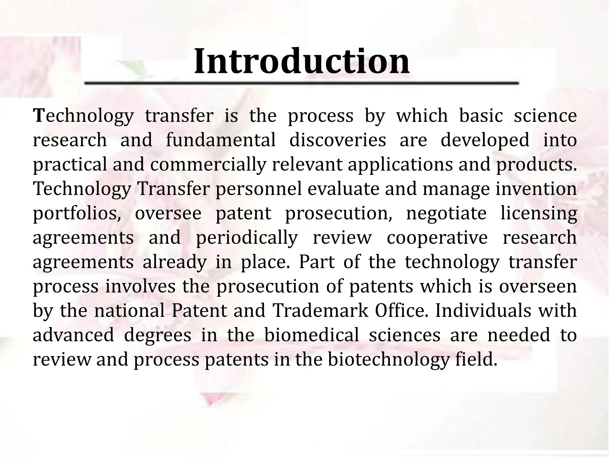 Create Awareness of Transfer of Technology.pptx