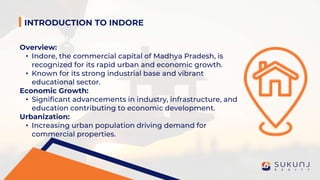 Commercial Real Estate Opportunities in Indore | PPT