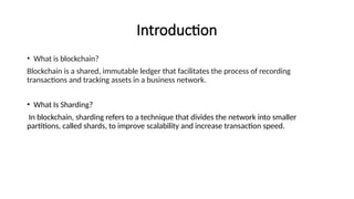 Asecureandefficientblockchainshardingschemeviahybrid | PPT