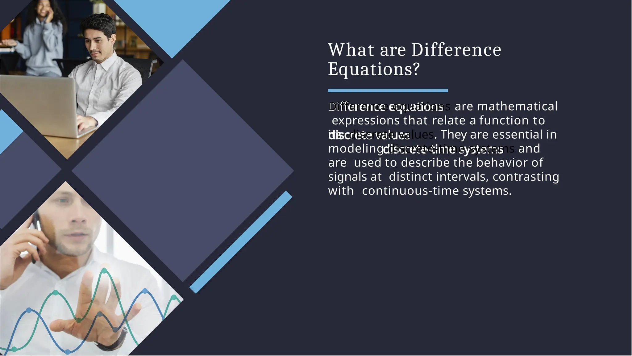 ppt1 on signal system of difference equations | PPTX