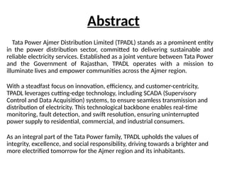 ppt[1].pptx on industrial training on scada and gis | PPTX