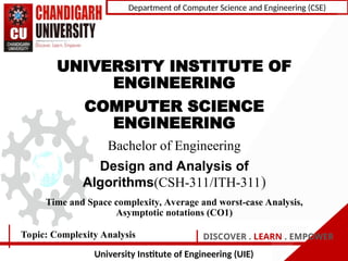 PPT 1.2 - Complexity analysis.pptDGDSFGFF | PPT