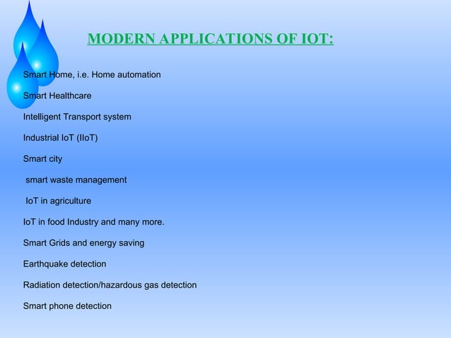 internet of things introduction with examples | PPT