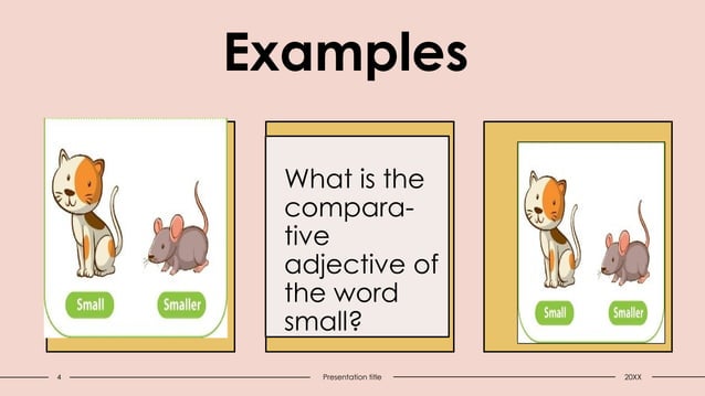 Comparative adjectives in Grade 2 K to 12 curriculum | PPT