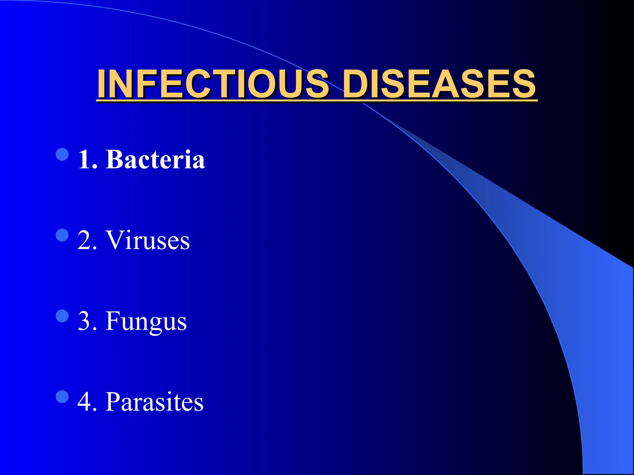 MICROBIAL INFECTIONS AND INFECTIOUS DISEASES | PPT