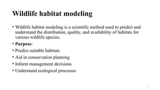 GIS-Based Wildlife Habitat ModelingGIS-Based Wildlife Habitat Modeling ...