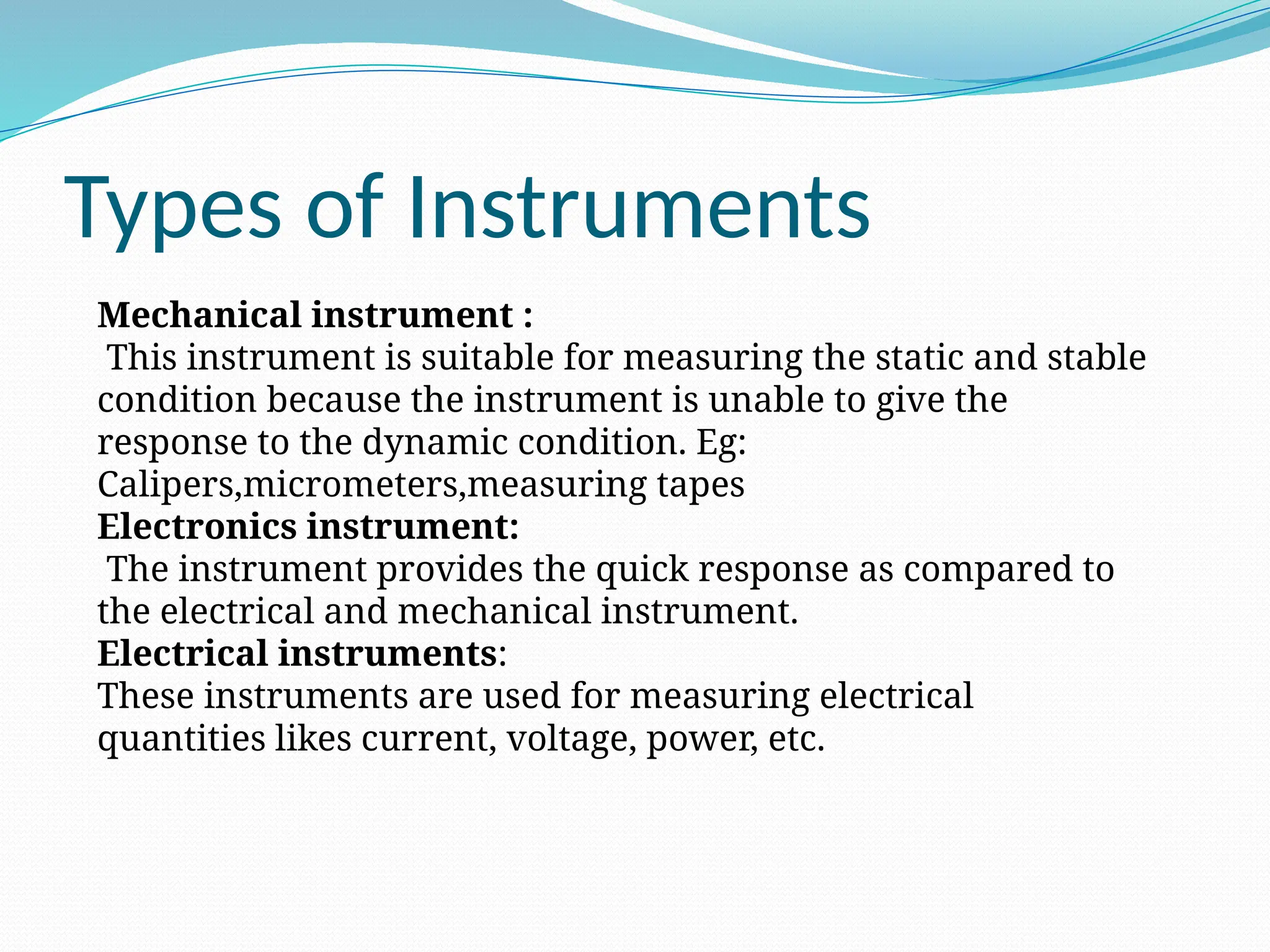 PPT 1.2 -Static Characteristics of instruments .pptx