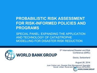 PPT1 (IDRC RMS Panel_JCLam) | PPTX