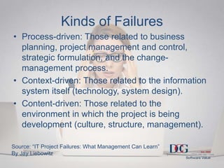IT project failures | PPTX