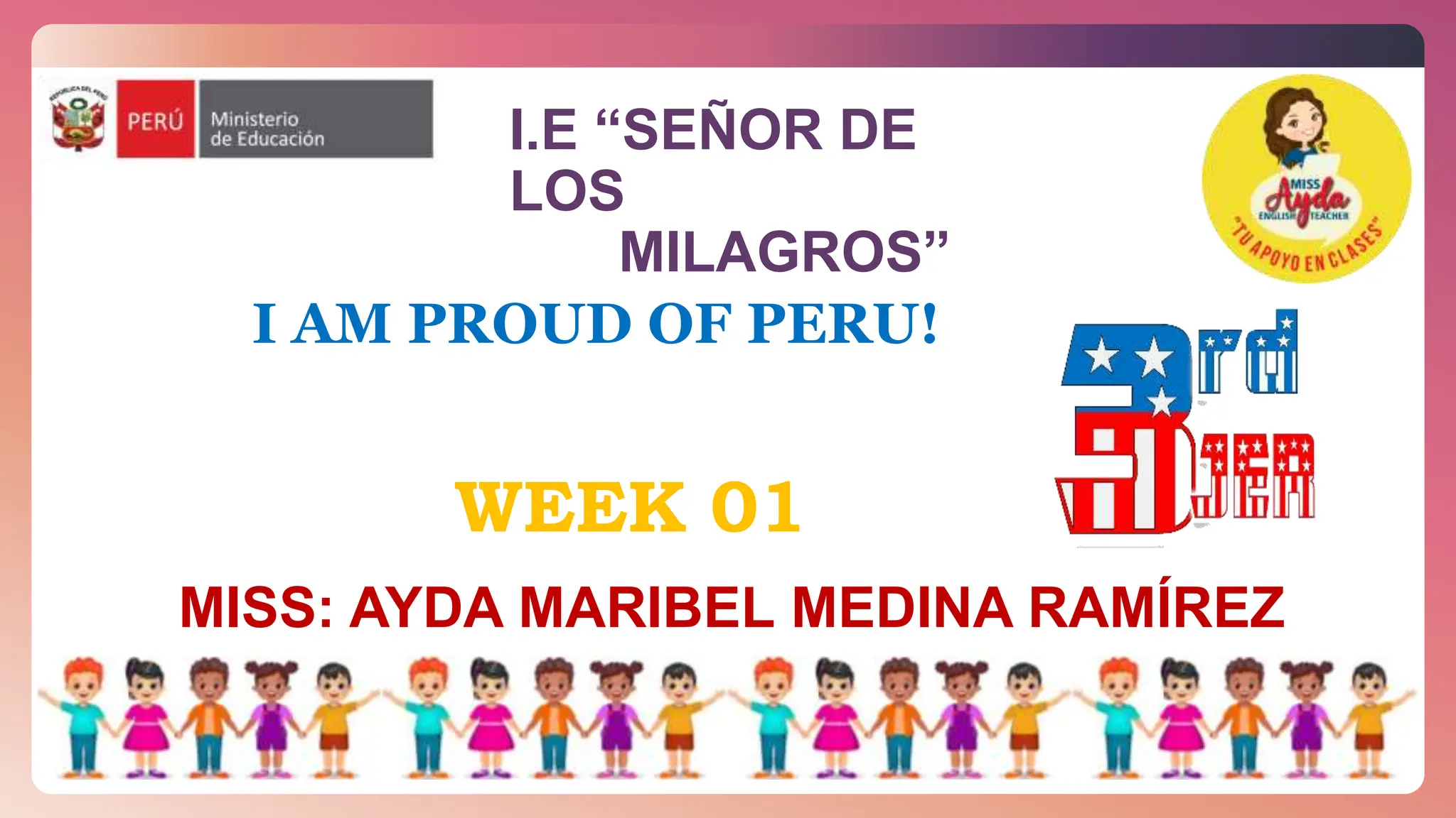 I AM PROUD OF PERU! CONOCIENDO EL PERU Y SUS RIQUEZAS | PPTX