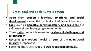 Understanding Our future: Definitions of Child and adolescent Learners ...