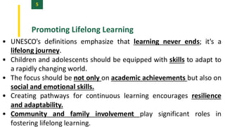 Understanding Our future: Definitions of Child and adolescent Learners ...