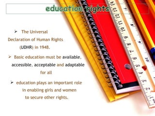 women's education | PPT