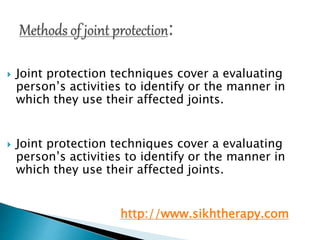 joint protection techniques | PPTX