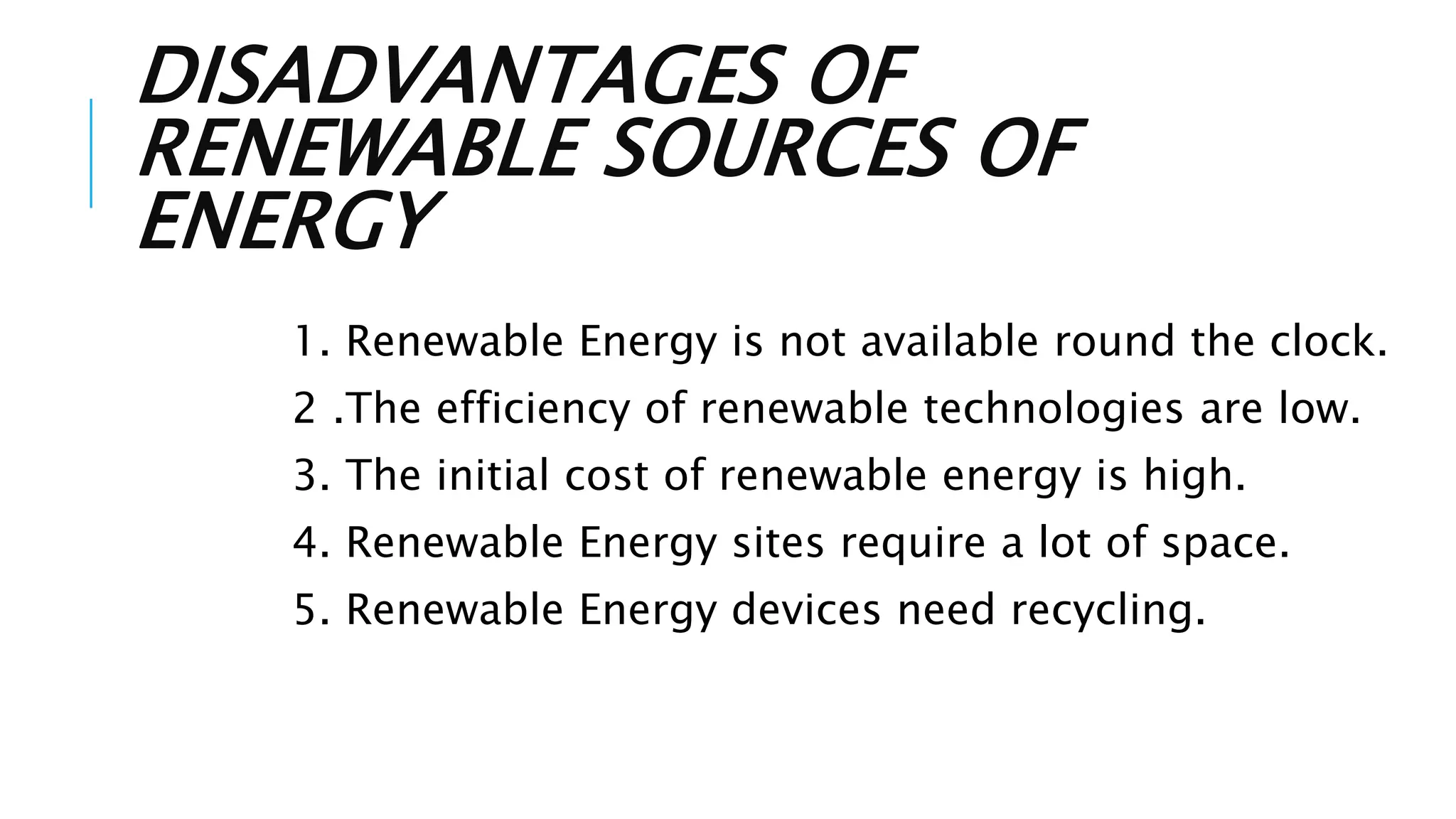 Renewable and non Renewable sources of energy | PPTX
