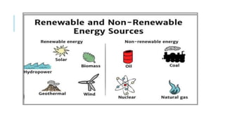 Renewable and non Renewable sources of energy | PPT