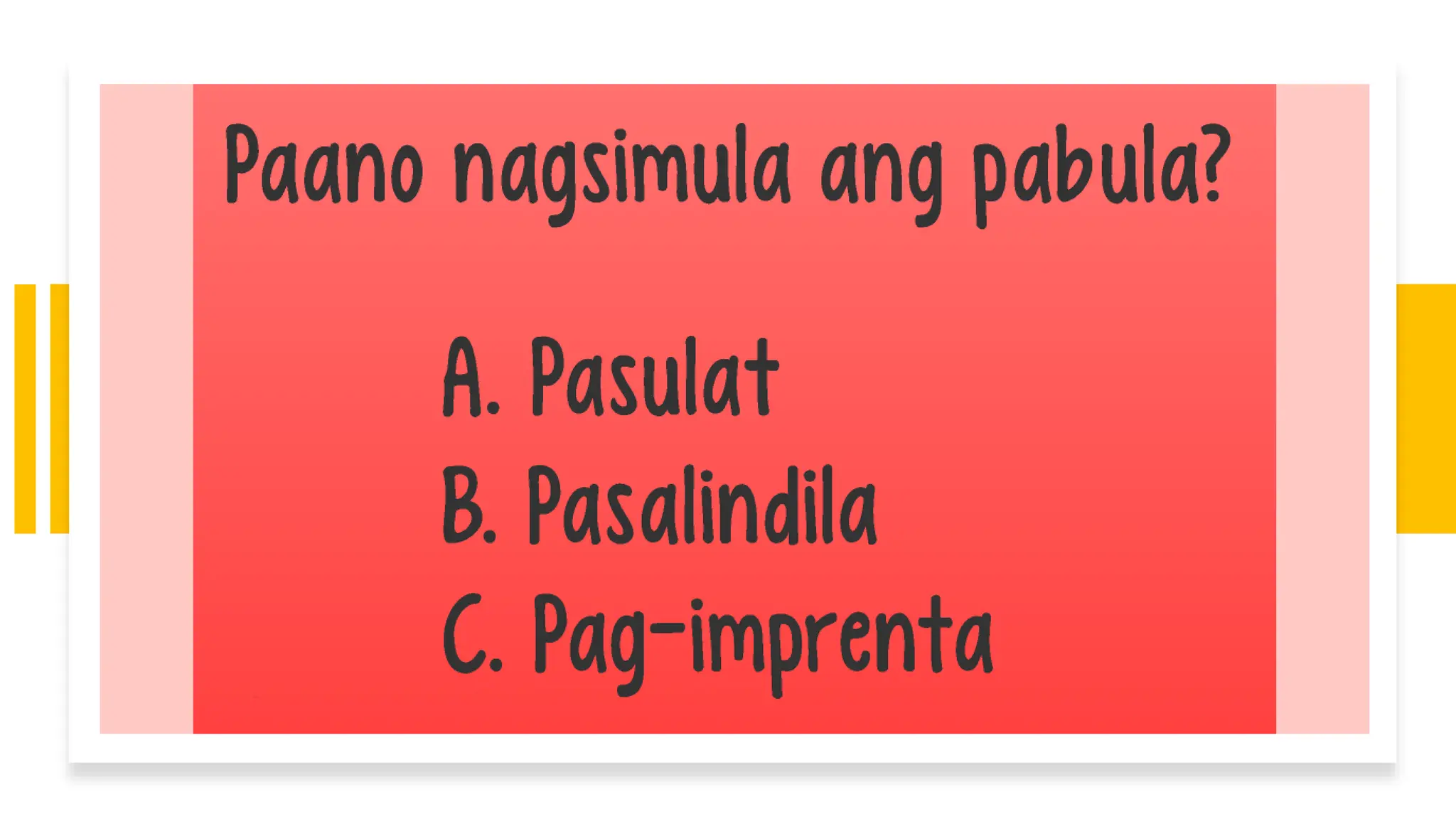 Ppt 10 Pabula Panitikanpptx