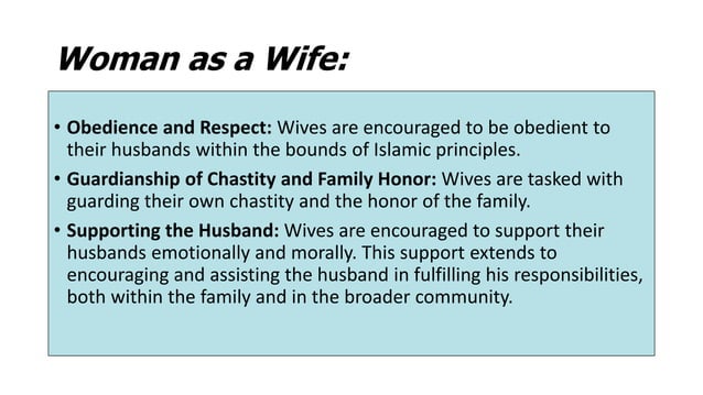 role of women in islam. powerpoint presentation. | PPTX | Islam ...