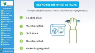 PhD Thesis NS2 Projects | PPTX | Computer Networking | Computing