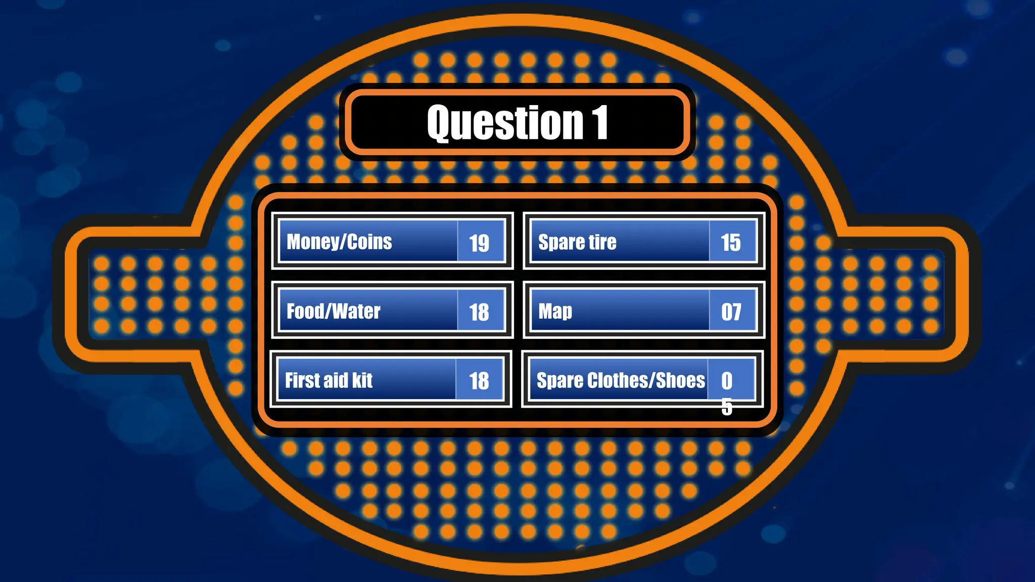 FAMILY FEUD PowerPoint Presentation for School Games | PPTX