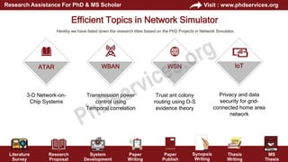PhD Projects in Network Simulator Research Help | PPT
