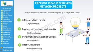 Master-Thesis-Wireless-Network-Projects | PPT