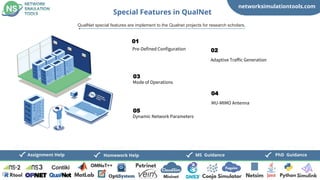 Qualnet Research Projects Guidance | PPT