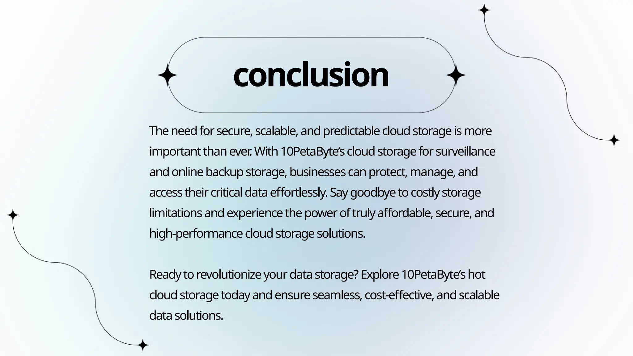 Secure & Scalable Cloud Storage Solutions | PPT
