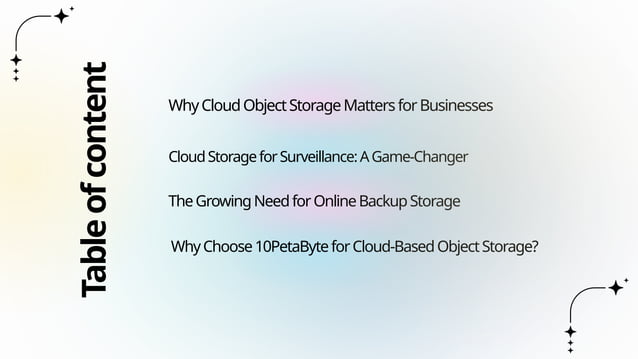Secure & Scalable Cloud Storage Solutions | PPT