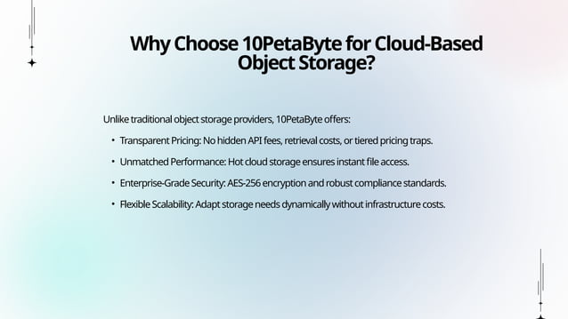 Secure & Scalable Cloud Storage Solutions | PPT
