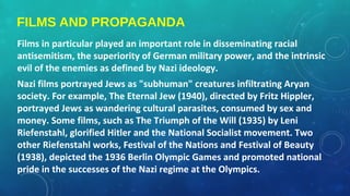 CAMBRIDGE A2 HISTORY: HITLER, PROPAGANDA AND REPRESSION | PPT