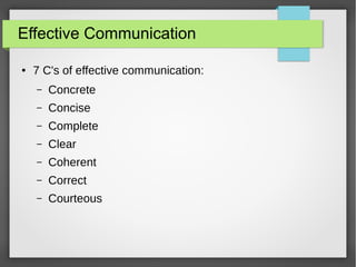 Communication Skills | PPT