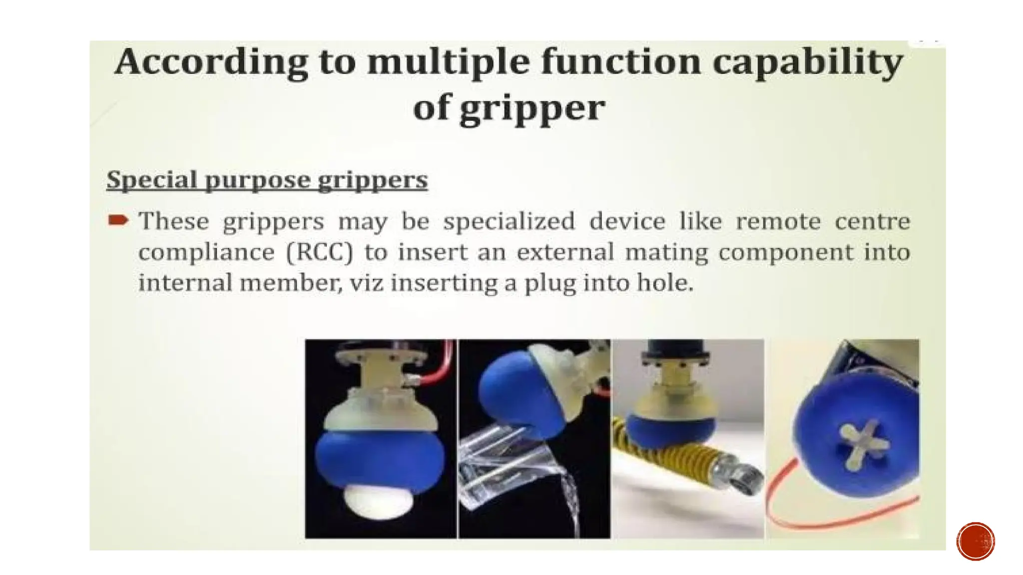Robotic End effectors and tooling sensors.pptx