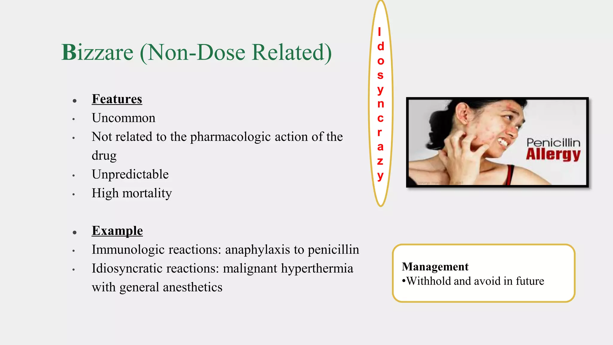 Drug idiosyncrasy | PPTX