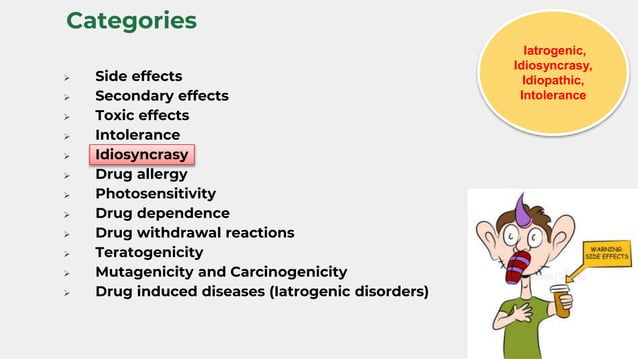 Drug idiosyncrasy | PPTX
