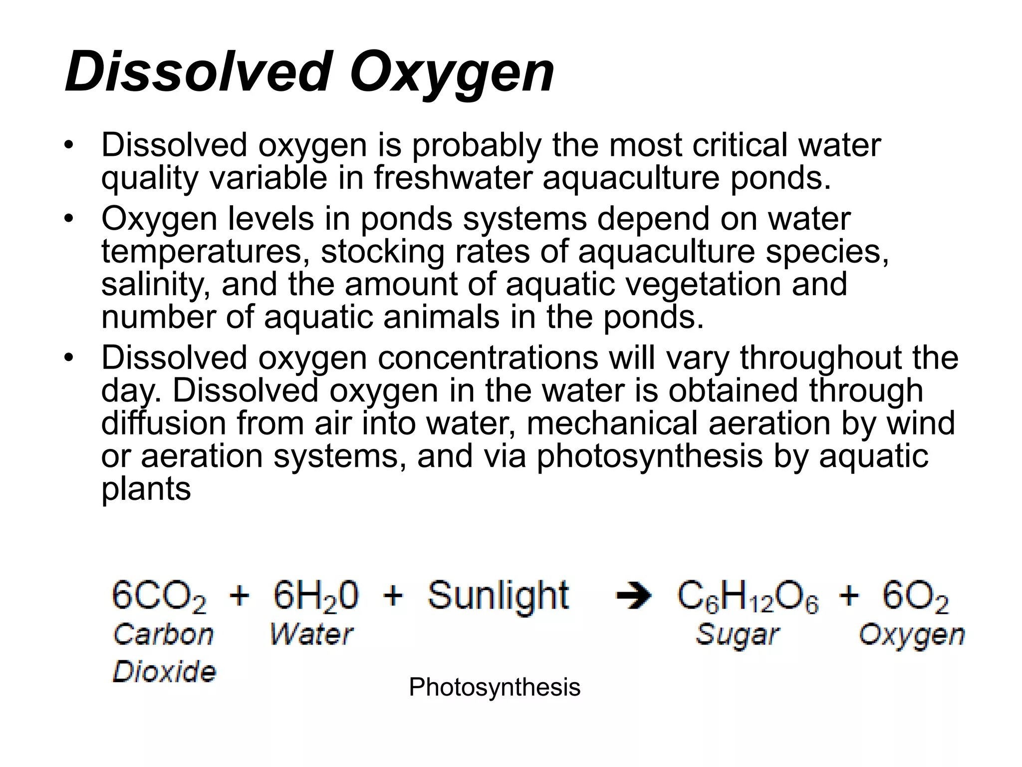 water quality parameters | PPT