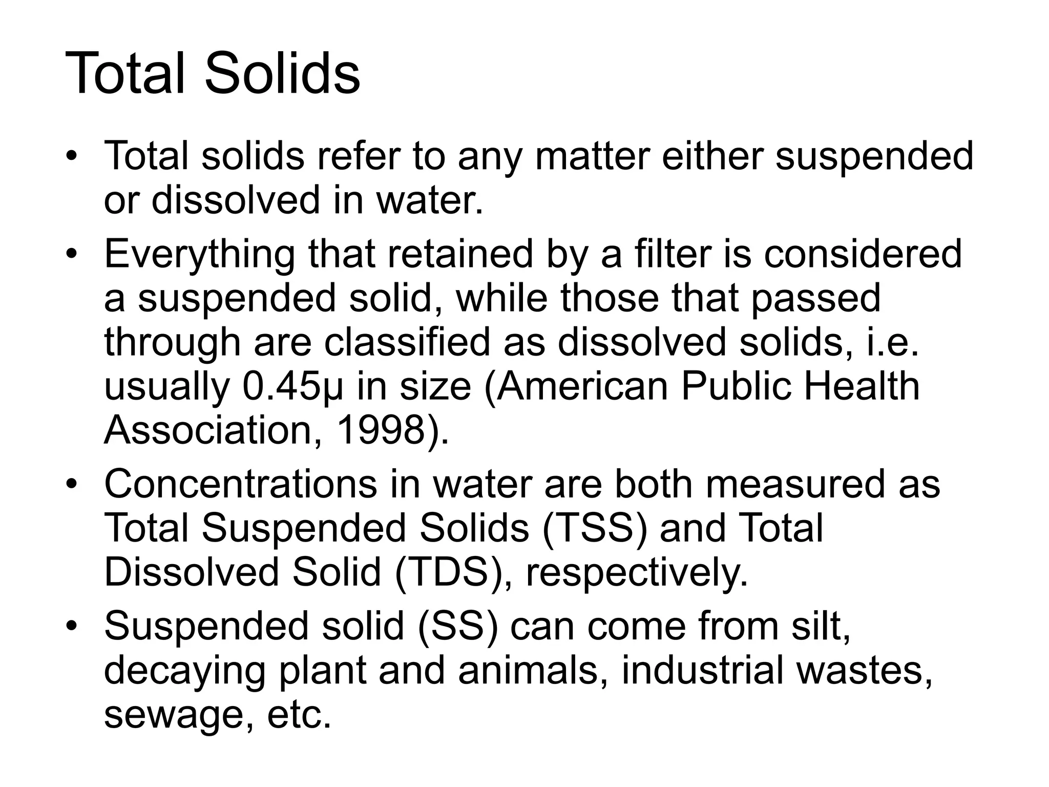 water quality parameters | PPT