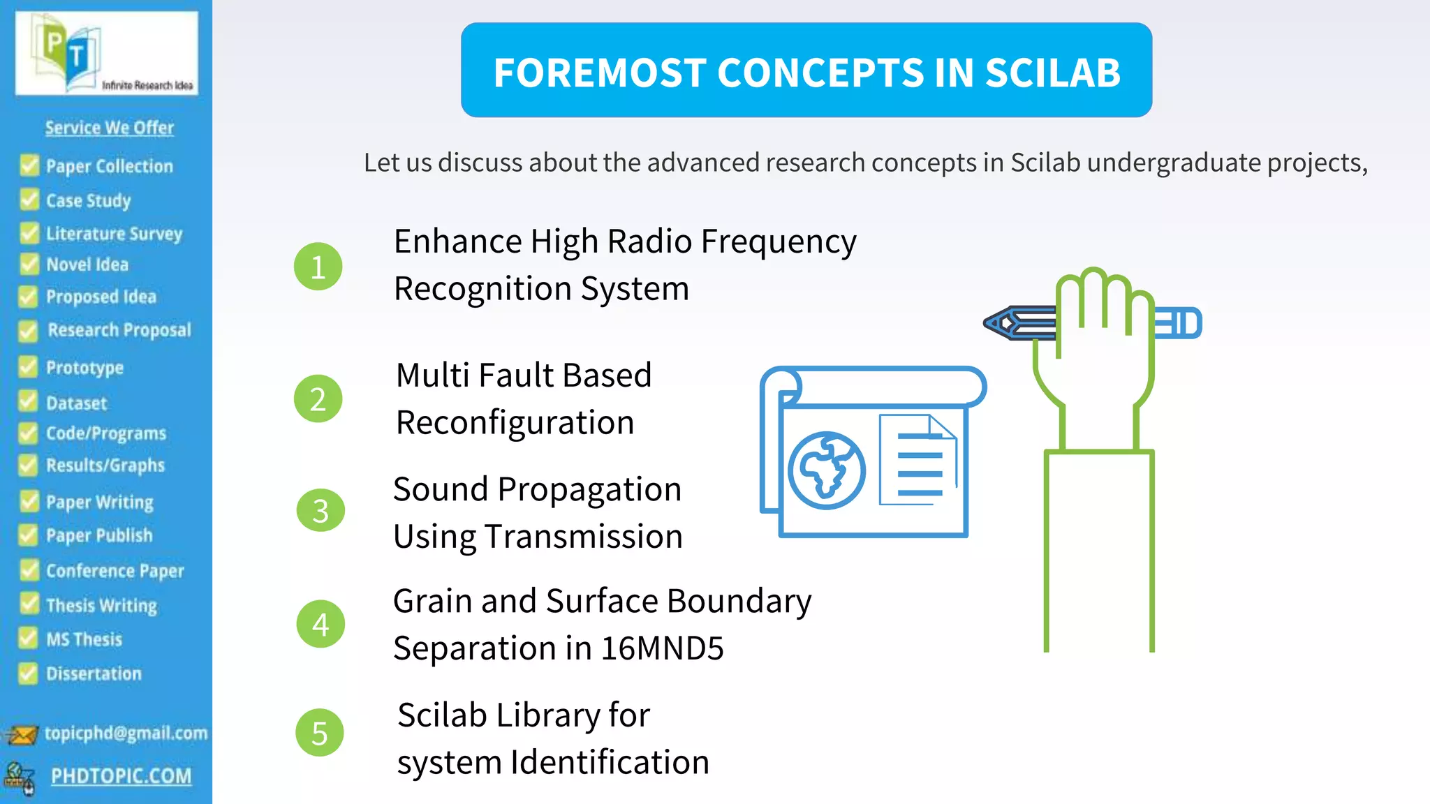 Undergraduate Projects in SCILAB | PPT