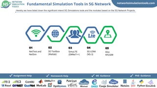 5G Network Research Project Help | PPT