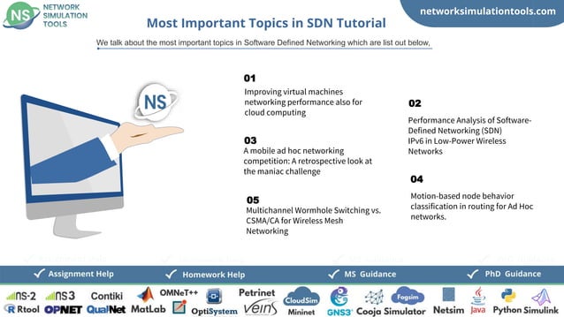 Software Defined Networking Research Tutorial Ppt