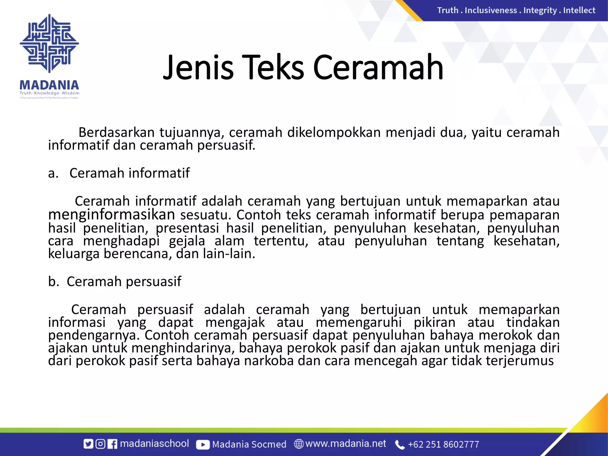 Teks Ceramah | PDF