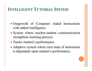 Intelligent Tutorial System | PDF